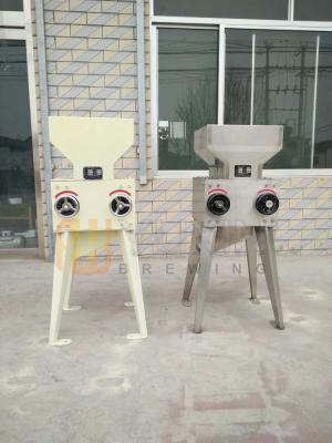 China beer brewery used electric double roller malt milling machine for sale for sale