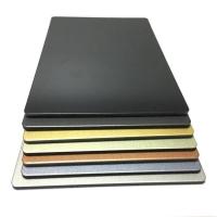 Quality Exterior Wall Cladding Wooden Aluminum Composite Sandwich Panel with Unbreakable for sale