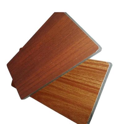 China High Gloss Wooden Aluminum Composite Panel for Fireproof Exterior ACP Wall Cladding for sale