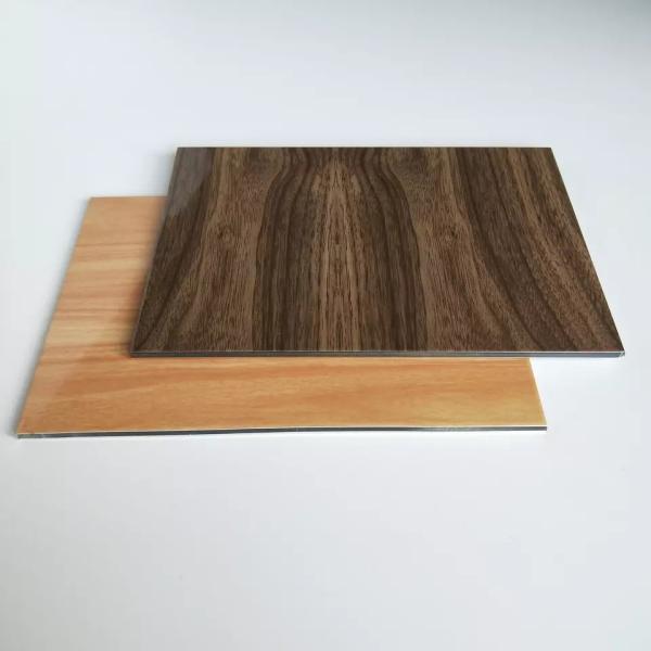 Quality Fireproof Wooden ACP Sheet 4mm The Ultimate Solution for Aluminium Composite Panel for sale