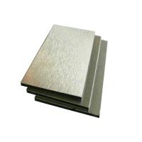 China Silver Brushed Aluminum Chapa de ACM with 4mm Panel Thickness and Anti-Static Function for sale