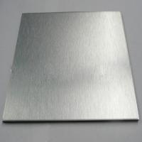 China Low Gloss Surface Coating Interior Brushed Aluminum Composite Panel ACP Sheet for Shop for sale