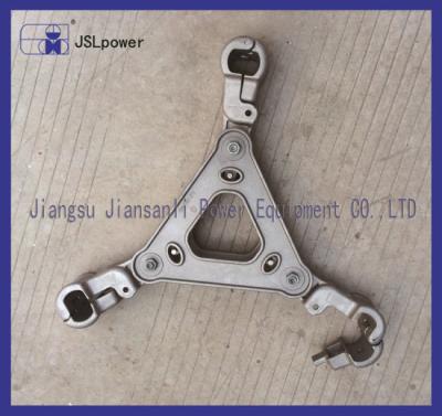 China Black Rubber Suspension Bushings , Electrical Power Fittings Suspension Clamp for sale