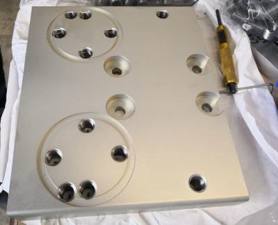 Cina Impianto di perforazione di alluminio di Carrete Mesa Used On Epiroc Drilling del piatto di alluminio dello strato T6 di abitudine 7075 in vendita