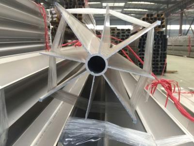 Cina Peso leggero ad alta resistenza di profilo dell'estrusione di 7075 allumi usato come aletta di coda del mortaio in vendita