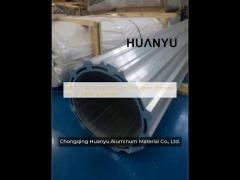 6063 t5 aluminium extrusion pipe 48mm diameter for dc motor enclosure