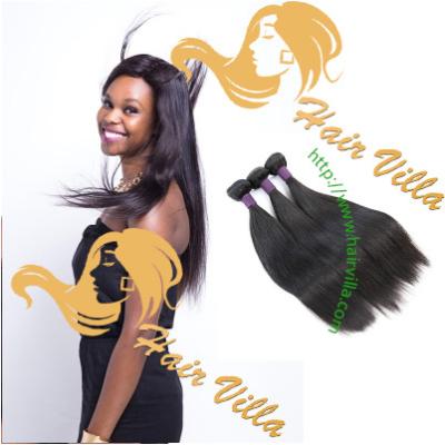 China 9A Indian Straight 3 Bundles Human Virgin Hair Weave for sale
