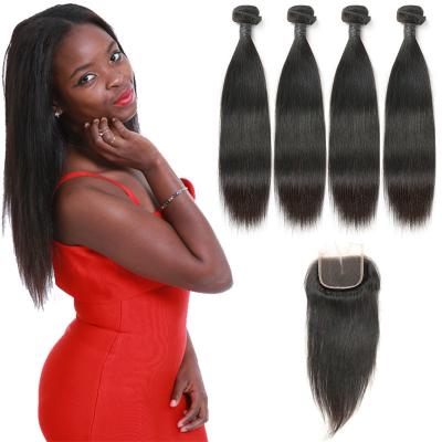 China 9A Malaysian Straight 3 Bundles Human Virgin Hair Weave for sale