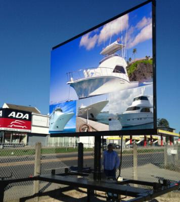 China Die Casting Aulminum P8 Outdoor LED Wall Screen Advertising LED Display Panels for sale