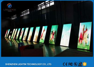 China 3528RGB White lamp P8 Pole outdoor led panel Display Screen IP68 road advertising for sale