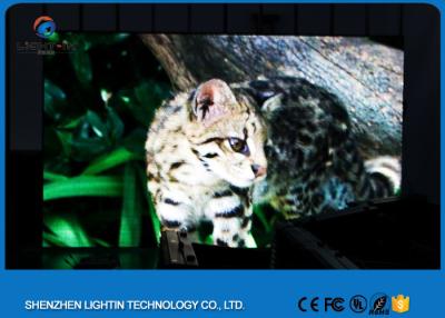 Cina P2.5 linea scura non luminosa livello di angolo del segno dell'armadietto di esposizione del LED dell'affitto di 480mm x di 480 grande rinfrescano in vendita