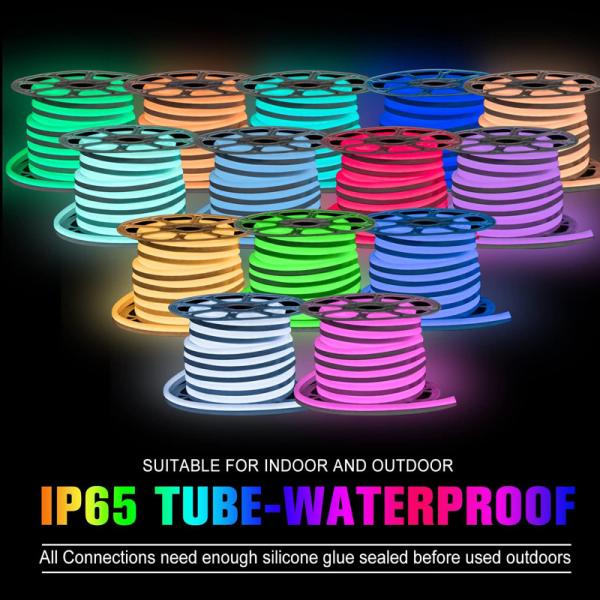 Quality 5V Addressable Neon Light Strip With 72 LEDs And 72 WS2811 Integrated Circuits/M for sale