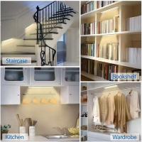China Adjustable Brightness Magnetic Led Sensor Light With 120° Sensor Angle for sale