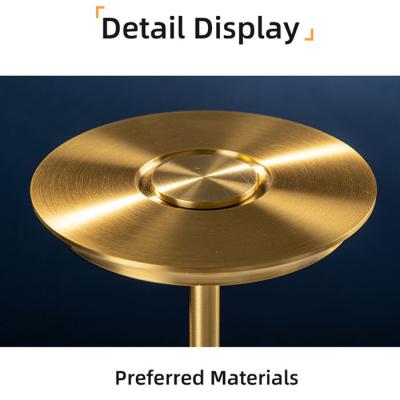 China 5v Rechargeable Led Desk Lamp Touch Switch 2000mAh With Three Color Dimming for sale