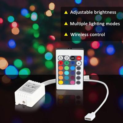 Cina 16 milioni di controllori a LED a colori 5-24v con telecomando a 24 chiavi in vendita