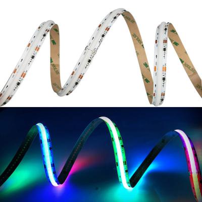Cina RGB Cri 90 24v Cob Led Strip indirizzabile 180° angolo di raggione di 720 Leds/M in vendita