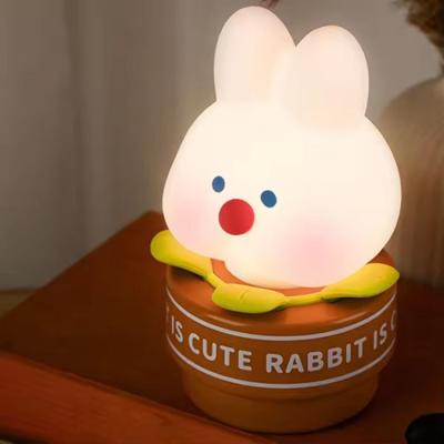 Cina Silicone Bambini LED Dormitorio Dimming Luce notturna Timed Sleep Usb ricaricabile in vendita