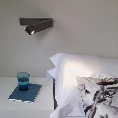 Cina 3w Lampada a LED per pareti in alluminio Regolabile angolo Bianco caldo per il corridoio della camera da letto in vendita