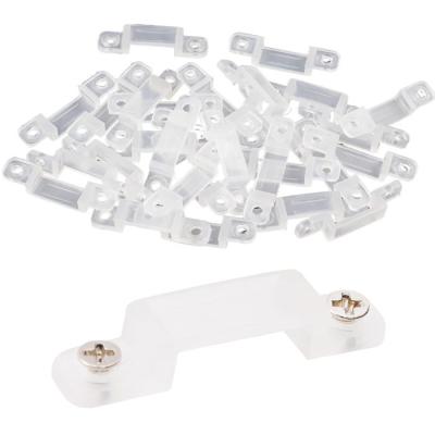 China Ip68 Sleeve Led Light Strip Fixing Buckle 12mm Waterproof for sale
