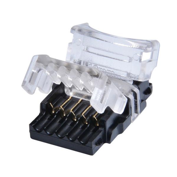 5v 12v 24v 4 Pin Led Strip Connector Solder Free For 8mm 10mm Rgb Strip Lights