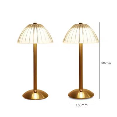 China Dimmable Led Table Lamp Crystal Pumpkin Shaped 5v 3w 3000k/4500k/6000k for sale