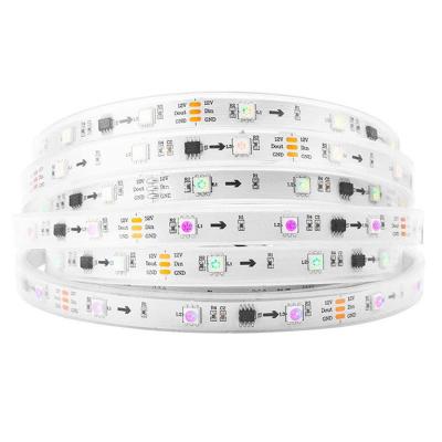 Китай Addressable Rgb Flexible Self-Adhesive Light Strip 2811 Fantasy Rope Light Ip65 Waterproof Linear Light 10mm продается