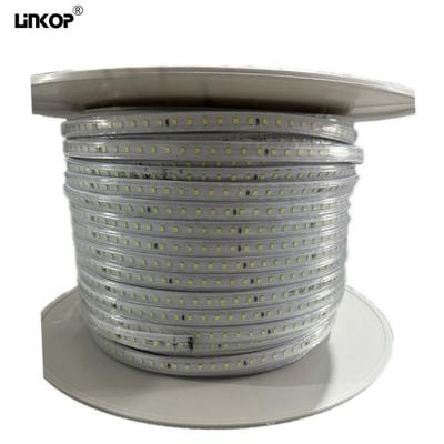 China 220v High Light Led Strip Lights 100m/Roll Single Color for Indoor/ Outdoor/ Hotel/ Shopping Mall Applications à venda