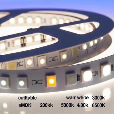 Cina Strisce LED Bianco Caldo 3000K/Bianco Neutro 4000K/Luce Bianca 6500K con Design Tagliabile e SMD 2835 in vendita