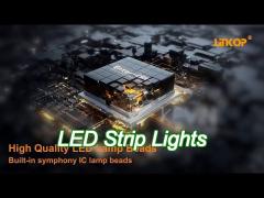 floor to ceiling bedroom corner lamp addressable with magic atmosphere led