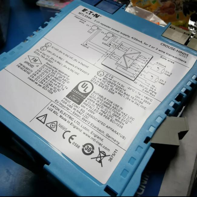 MTL5544 Proximity Detector Interface installation example