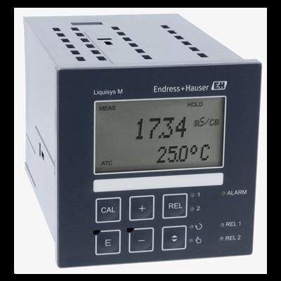 China ENDRESS HAUSER pH/ORP transmitter Liquisys CPM223-MR0005 Compact panel device for all industries for sale