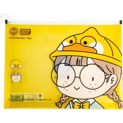 Cina Maihe Brand A4 PP Document Holder Office File Storage Bag Organizer Popular Durable Plastic Filling Folder For School Stationery in vendita