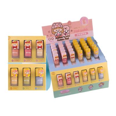 Cina Maihe Cute Multi Colors Kids Water Based Peelable Nail Polish for Wholesale and Specialty Shops in vendita