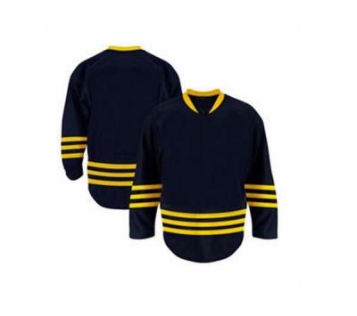 China Wholesale high quality custom design men blank cheap hockey jersey-6258 for sale