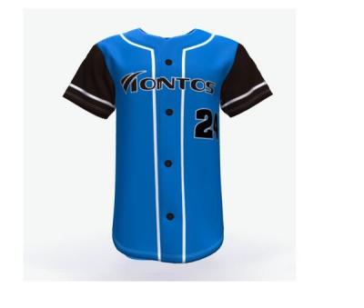 China Wholesale china for sale Custom made breathable baseball jersey for team players for sale