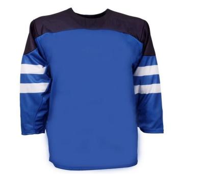 China Wholesale custom ice hockey jerseys Manufacturers children breathable oversized ice hockey jersey-6350 for sale
