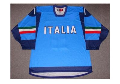 China Fashion Latest Design Wholesale italy Quick dry Adult Unisex hockey jersey sportswear-6365 for sale