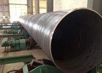 China Spiral Welded Steel Pipe 219mm-1620mm Diameter 12m Length for Oil Gas Water Pipeline for sale