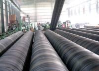China Spiral Welded Steel Pipe 219mm-1620mm OD with 5.0mm-16.0mm Wall Thickness for Oil Gas Water Pipelines for sale