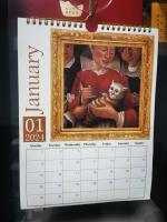 Quality Biodegradable Recycled Wall Calendar Printing High Definition Customizable for sale
