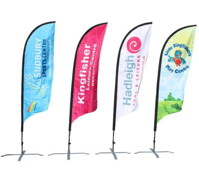 China outdoor advertising Beach flag for sale