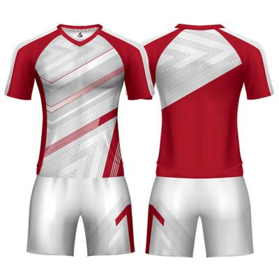 China High End Soccer Kit Camisas De Futebol Maker Football Uniform New Style Sublimation Jersey Football for sale
