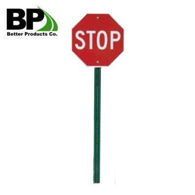 China matel stop signs for america market with cheap price u channel sign posts for sale