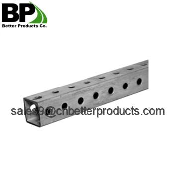 China telespar galvanized square sign post with high quality for sale