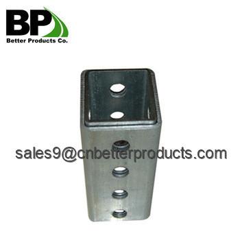 China powder coated square sign posts for sale