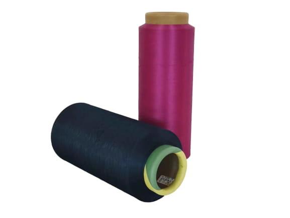 Quality NYLON 6 YARN DTY DOPE DYED NYLON YARNS SD COLORFUL 60D/70D/2 for sale