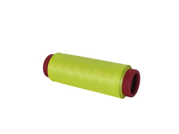 Quality NYLON YARN YELLOW YARN DOPE DYED YARN 15D/05F FOR ACY for sale