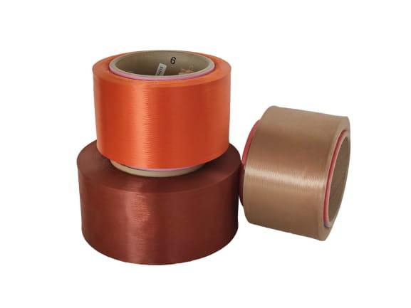Quality NYLON 6 DOPE DYED POY FOR DTY OR ACY POLYAMIDE YARNS for sale