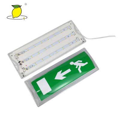 China Teto/tempo apropriado fixado na parede da emergência da luz de emergência do anteparo do diodo emissor de luz 3 horas à venda