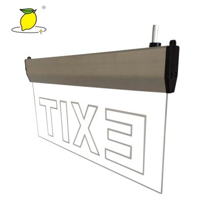 Chine le signe de sortie de secours de 4w LED/la sortie en plastique sécurité incendie signe le CE ROHS à vendre